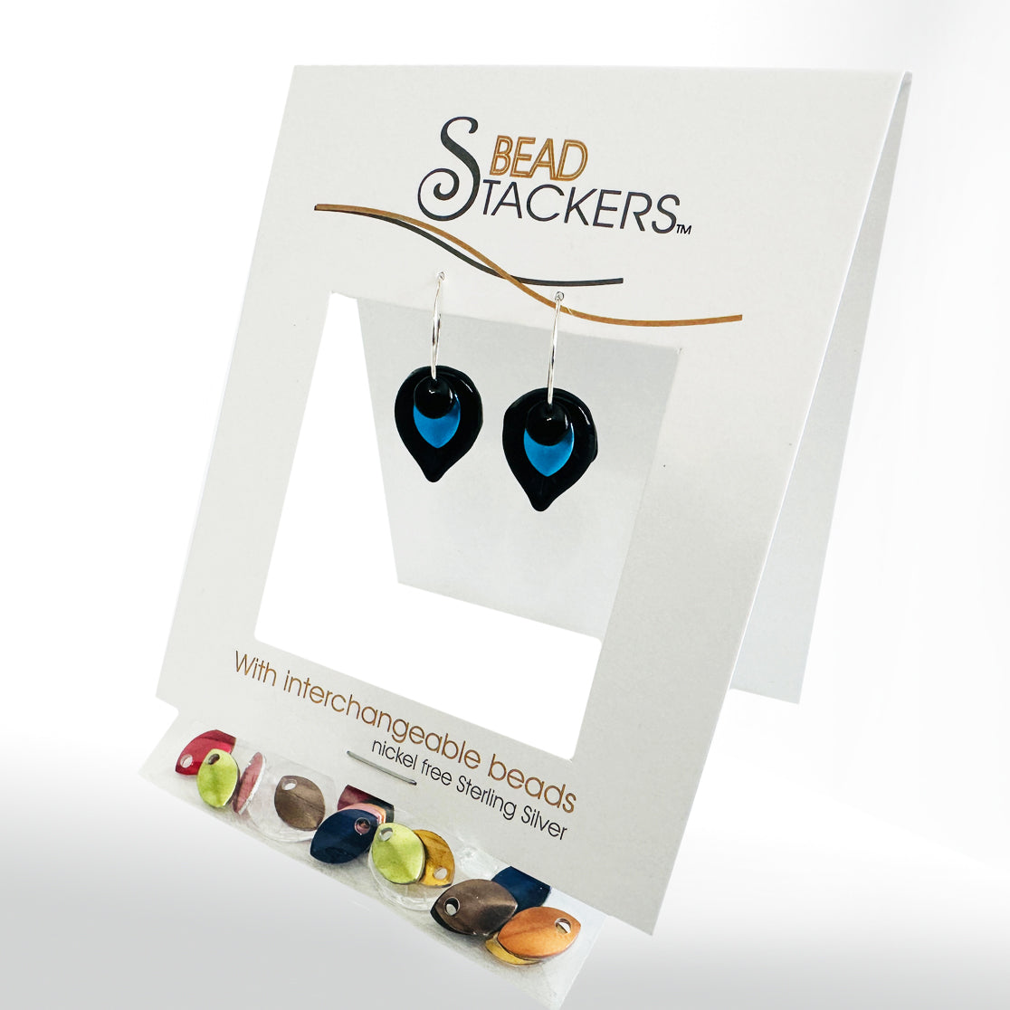 Sterling Silver Earrings Online | Gold Earrings With Changeable Beads ...